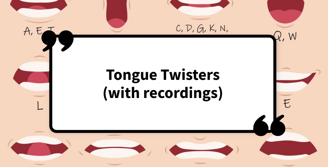 Le rituel – It's English O'Clock!